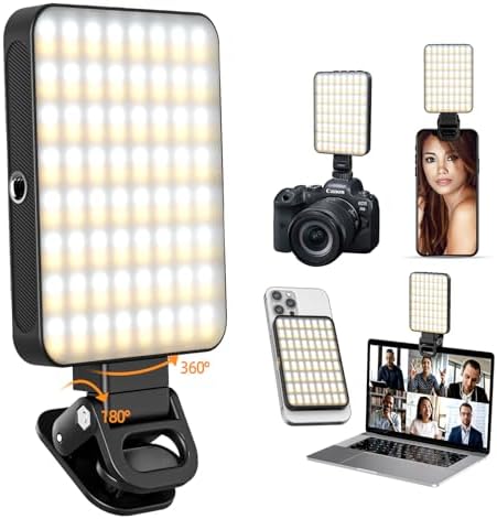 Amazon.com: ANAUTIN Selfie Light, 60 LED 2200mAh Rechargeable Cell ...