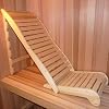Amazon.com: Smartmak Canadian Wooden Adjustable Sauna Chair, Foldable ...