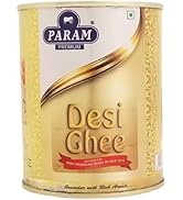 Param Desi Ghee 1L (Pack of 1)| Pure Traditional Indian Ghee with Rich ...