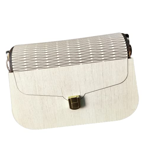 DECORATIVE WOODEN CLUSTER BAG : Amazon.in: Fashion