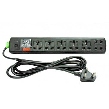 Amity Impex Extension Board, 5 Amp Multi Plug Point 1 Plus 7 Extension ...