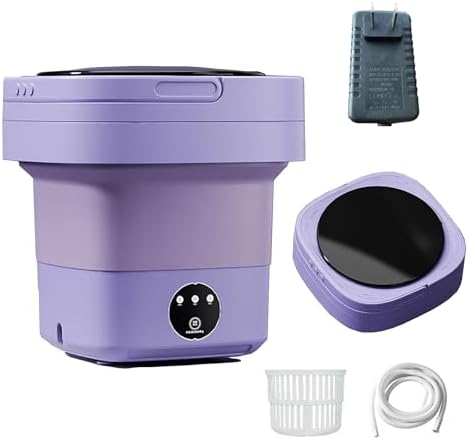 Amazon.com: Mini Portable Washing Machine - Folding Washing Machine ...