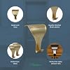 EAI Moulding Hook Dado Picture Rail - Brass Plated - Pack of 10 ...