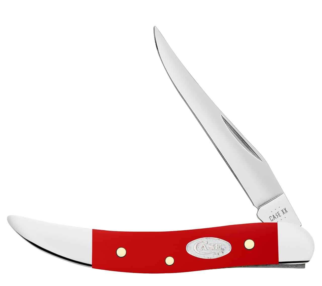 Case XX Knives Texas Toothpick 56983 White SparXX Red Delrin Stainless ...