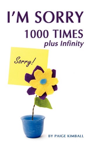 I'm Sorry 1000 Times Plus Infinity : Amazon.in: Books