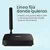 ADOC Caja de Voz V4, Convierte la señal móvil 2G/3G/4G en una línea Fija FXS. Compatible con ...