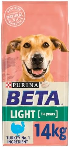PURINA BETA Adult Light Rich In Turkey 14kg : Amazon.co.uk: Pet Supplies