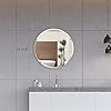 Amazon.com: ANYHI Round Wall Mirror, 18 Inch Circle Mirror for Bathroom ...