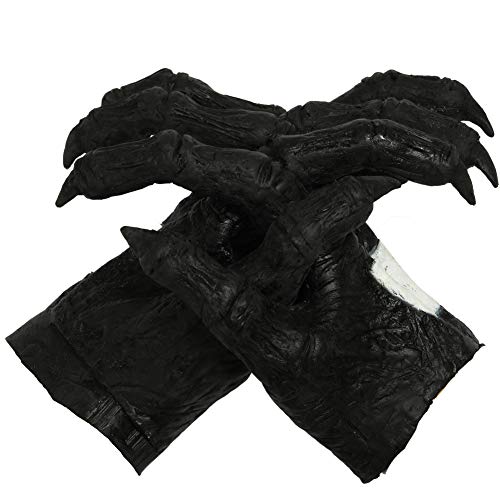 Venom Hand for Men's Halloween Cosplay Costume Accessory Black,One Size ...