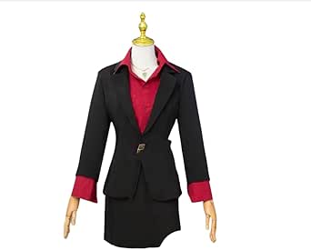Amazon.co.jp: PIHDIH Absolute Zero Jane Duterte Costume Cos Detective ...