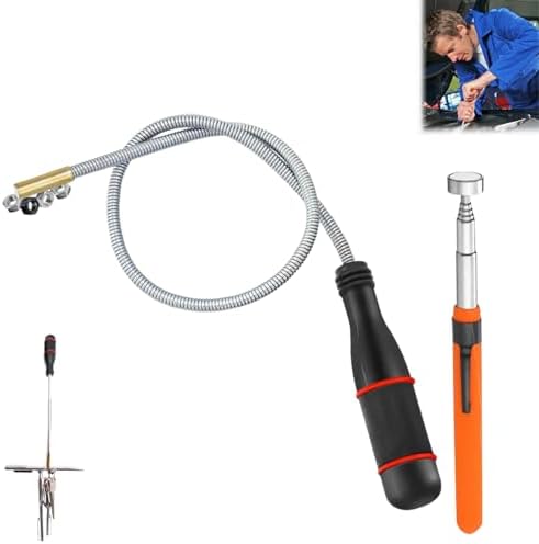 2 PCS Telescopic Magnetic Pickup Tool, Pickup Tool, Pick Up, Flexible ...