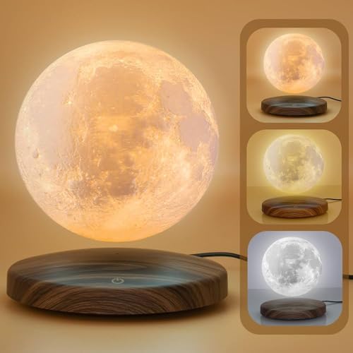BLUEHAVEN INTERNATIONAL | Levitating Floating Rotating Moon | 3D ...