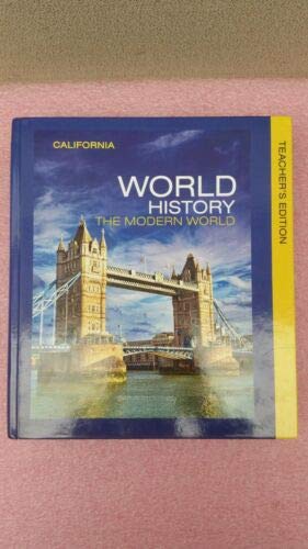 Amazon.com: World History The Modern World California Teacher's Edition ...