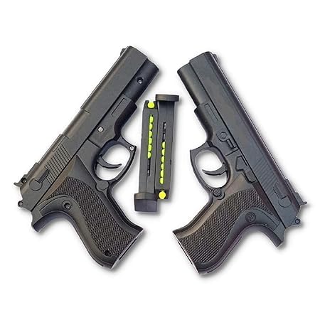 Hand Gun Toy Pack of 2 BB Bullets 75 PCS Pistol Gun Toy Mouser Gun Toy ...