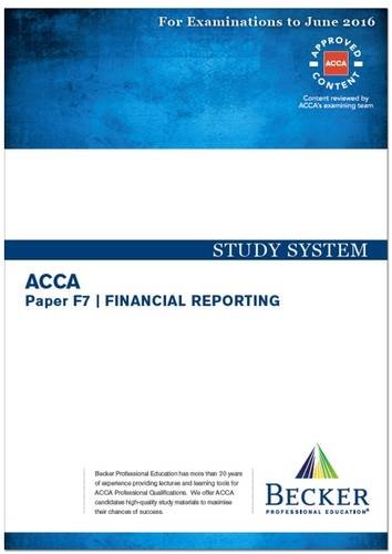 ACCA - F7 Financial Reporting (International) (for Exams Up to June ...