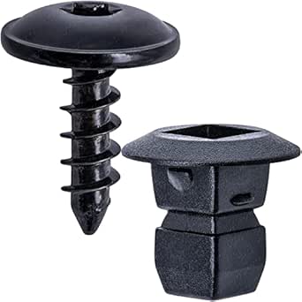 Amazon.com: Rexka 20 Sets T25 Fender Liner Bumper Cover Screw Nylon ...