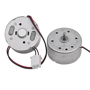 1PCS 0.5V-12V Metal DC Miniature Fan Motor - 2400RPM Mini Electric ...