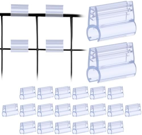 Amazon.com: DLUGOPIS 30 Pack Gridwall Sign Holder Clip Grid Display ...