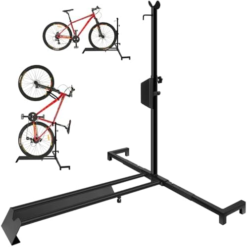 Amazon.com: Bike Stand Vertical Bike Stand,Upright Bike Rack,Indoor ...