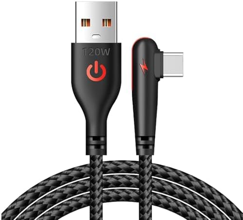 Braided Type C Fast Charging Cord - 120W USB C Charger | Durables Fast ...