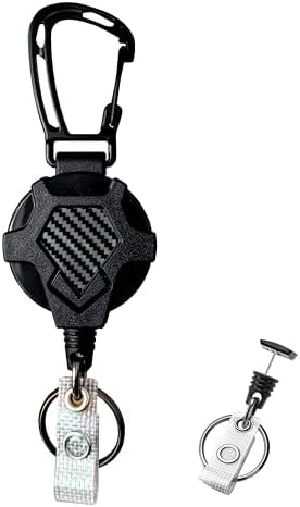 Amazon.com : 2 Pack Badge Holder Retractable Clip, Heavy Duty Badge ...