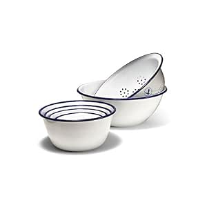 Buy Falcon Enamelware Prep Set (6 Items) White Online at Low Prices in ...