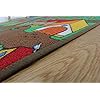 Amazon.com: Fun Kid's Country Farm Life Mat Animal and Tractor Area Rug ...