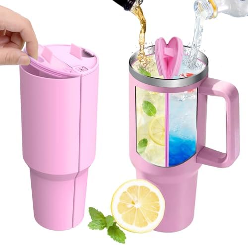 Amazon.com | Stanley Cup Divider Insert - Two Drinks One Cup Silicone ...