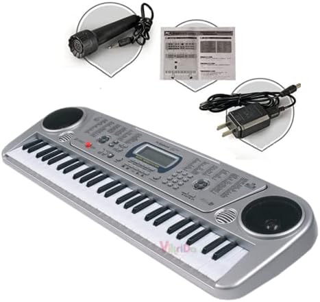 JUAREZ Octavé JRK661 61-Key Electronic Keyboard Piano with LED Display ...
