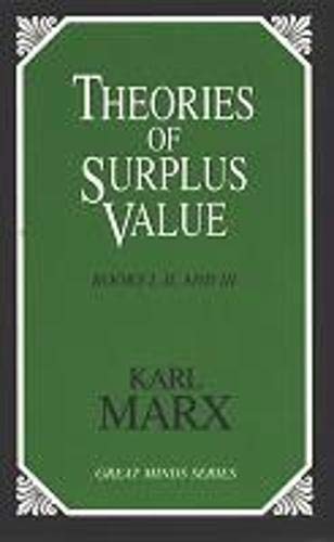 Theories of Surplus Value: Karl Marx: 9781573927772: Books - Amazon.ca