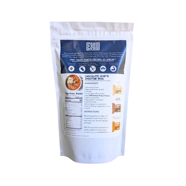 EXO Pure Cricket Protein Powder, 1 Pound, Low Carb, Dairy Free, Gluten ...