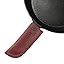 Amazon.com: Hide & Drink, Full Grain Leather Hot Handle, Cast Iron ...