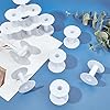 Amazon.com: PH PandaHall 20 Packs Small Empty Spools White Plastic ...