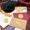 Amazon.com: G2PLUS Graduation Stickers, 300PCS Gold Foil Embossed ...