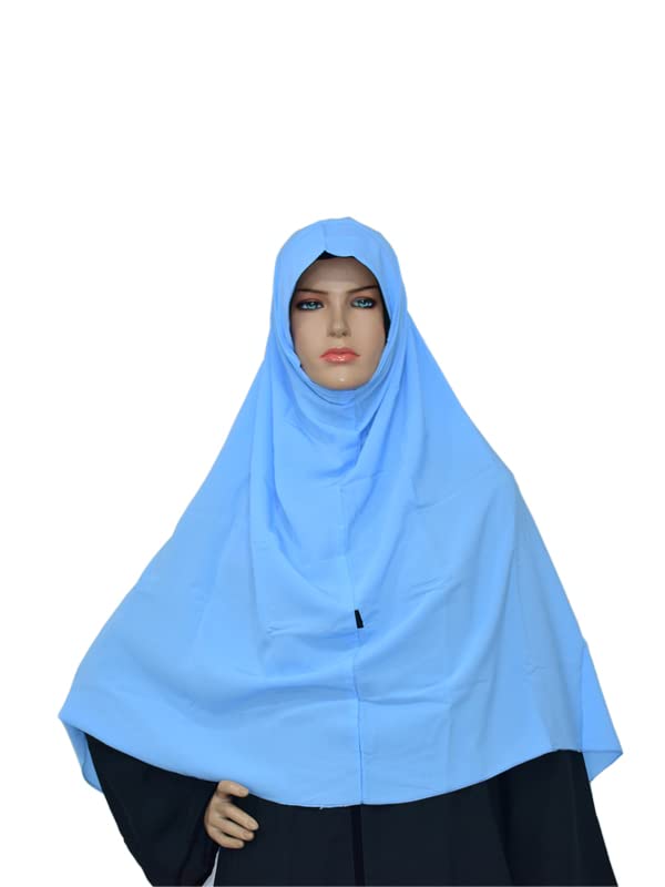 Buy Parvin- ISLAMIC SOUDI MAKKANA HIJAB (economy) SINGLE LAYER DESIGN ...