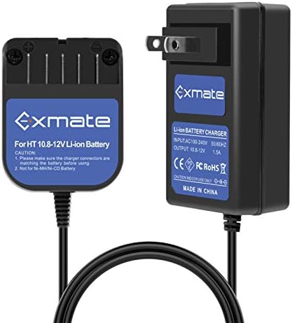 Amazon.com: Hanaix 3.5Ah Battery and Charger for Hitachi 10.8V-12V Li ...