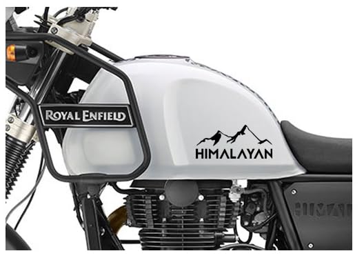 2 x Mountain Design Offroad Tank Sticker Compatible with RE Himalayan ...