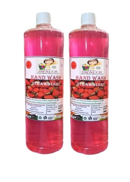 HANDWASH STRAWBERRY (PACK OF 1) (HANDWASH STRAWBERRY 1 LITRE, PACK OF 2 ...