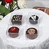 Amazon.com: SLShePack 100 Pack Clear Chocolate Covered Ore Boxes ...