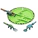 Amazon.com: Constructive Eating Plate and Utensils Set Construction USA ...