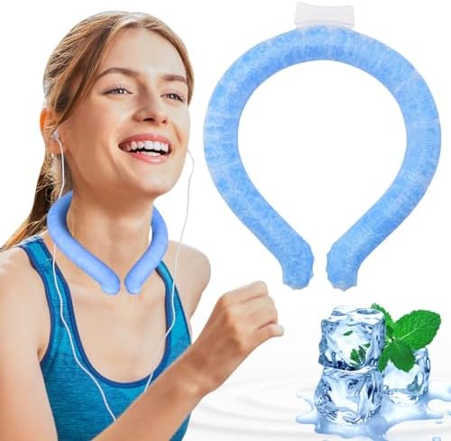 Amazon.com: Neck Cooling Tube, Portable Wearable Cooling Neck Wraps ...
