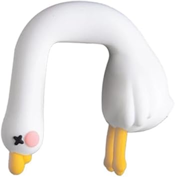 1PC Cute 3D Duck Ornament Resin Cartoon Animal Figure for Desk Car ...