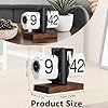 Amazon.com: FOSA Flip Desk Clock, Retro Vintage Flip Desk Table Clock ...