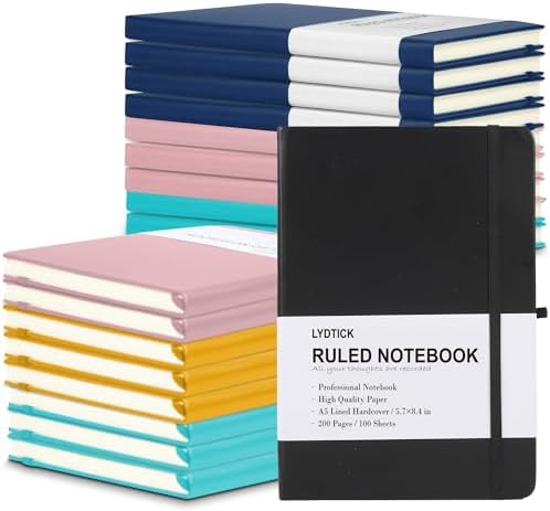 Amazon.com : LYDTICK 20 Pack Journals for Writing College Ruled ...