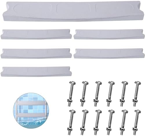 Amazon.com : TonGass (6-Pack, White) Universal Fit for 17.3" Swimming ...
