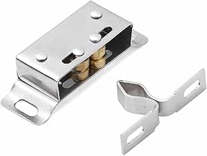 Amazon.com: N/A 2pcs Stainless Steel Catch Stopper Cabinet Catch for ...