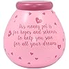 Pot of Dreams Money Box Live Laugh Save Hand Painted & Handcrafted Save ...