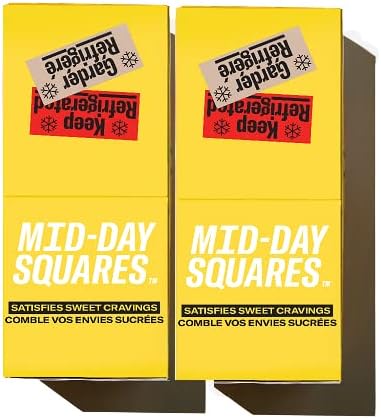 Mid-Day Squares Cookie Dough Bars, 33g each, 2 Packs (24 Squares ...