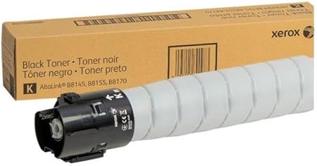 Amazon.com: Xerox AltaLink B8145, B8155, B8170 Black Toner Cartridge ...