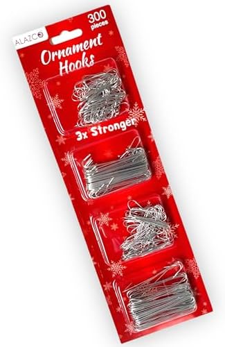 ORNAMENT ANCHOR Ornament Hooks for Hanging Christmas Decorations - No ...